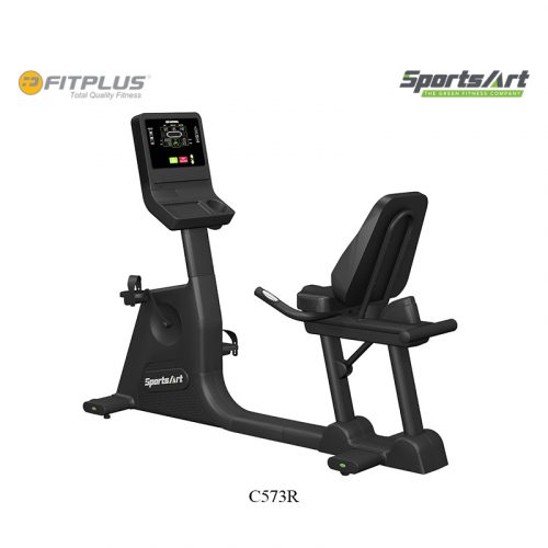 SPORTS ART Recumbent Bike, Self Generating, w/HRC&HTR, LCD console ...