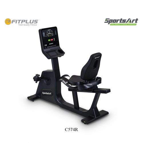 SPORTS ART Recumbent Bike, Power Generating, w/HRC&HTR. LED console ...